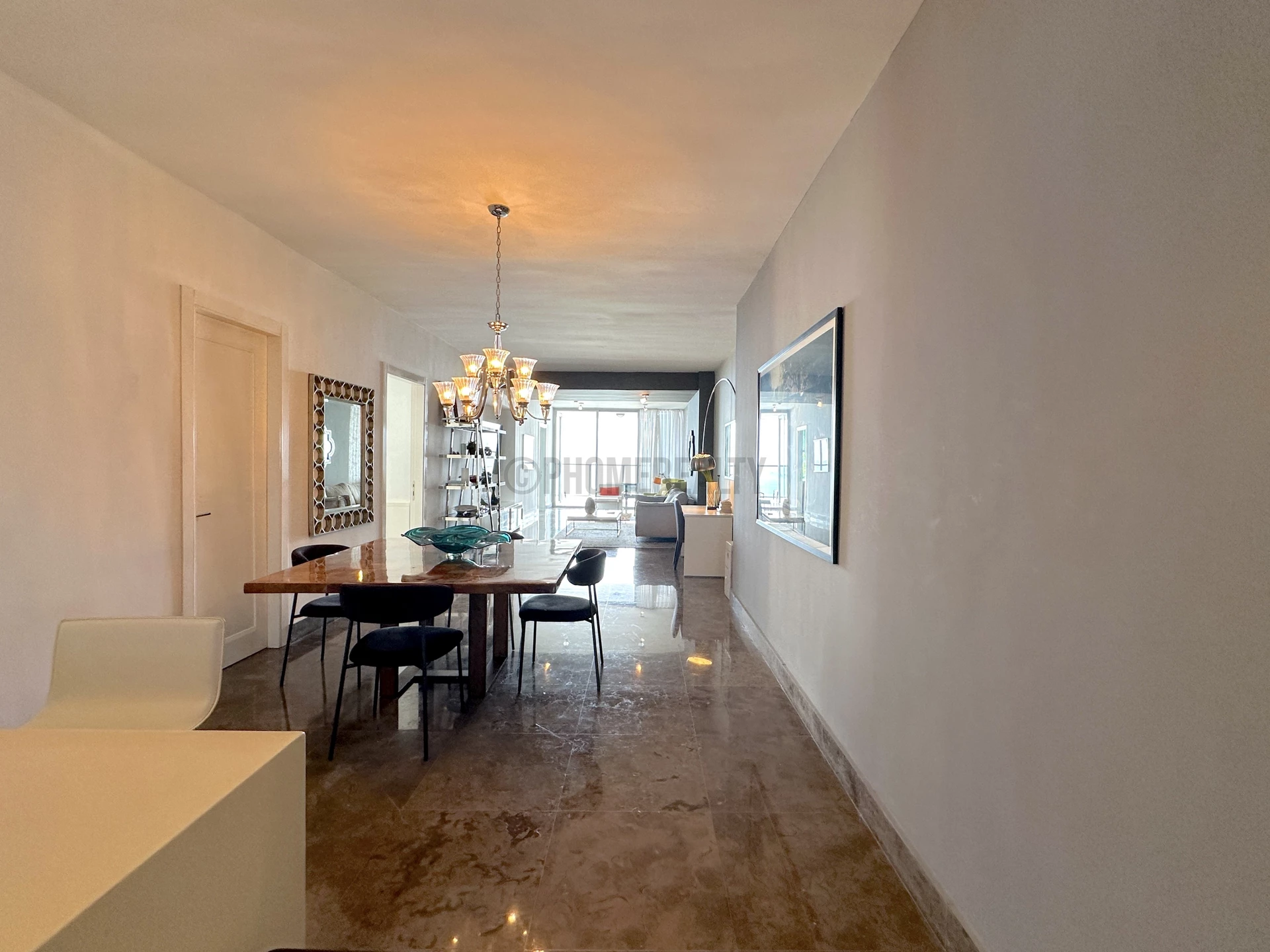 Yoo Panama model J 2 bedrooms apartment for rent located on Avenida Balboa