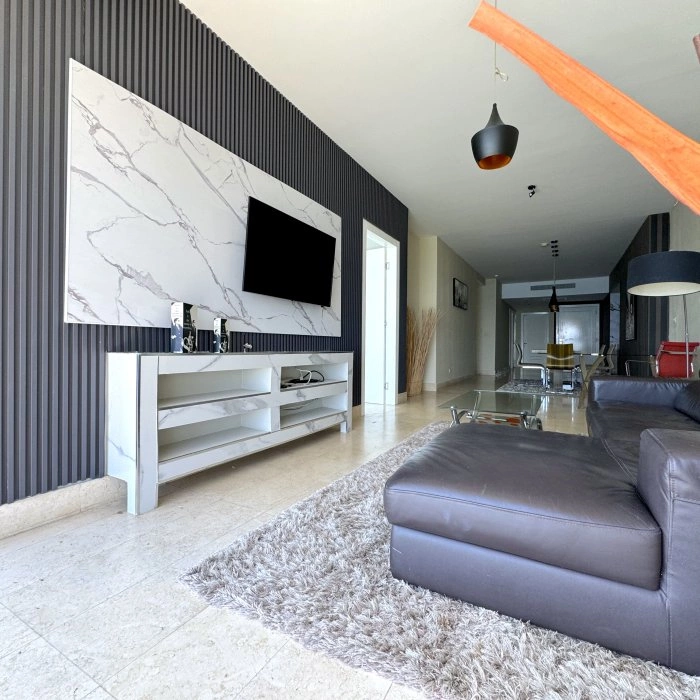 Yoo Panama model A apartment for rent located on Avenida Balboa