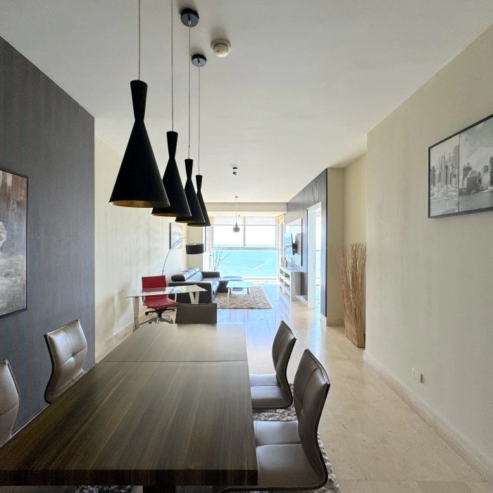 Yoo Panama model A apartment for rent located on Avenida Balboa