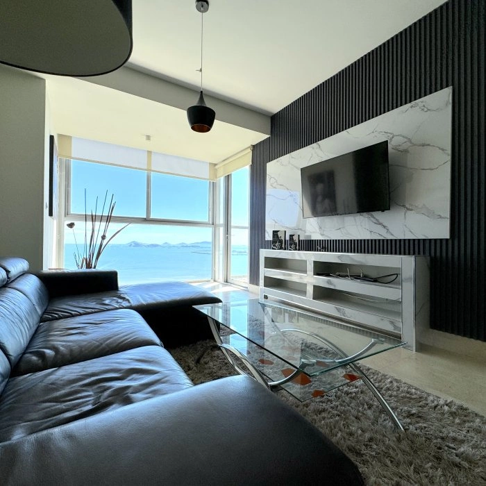 Yoo Panama model A apartment for rent located on Avenida Balboa