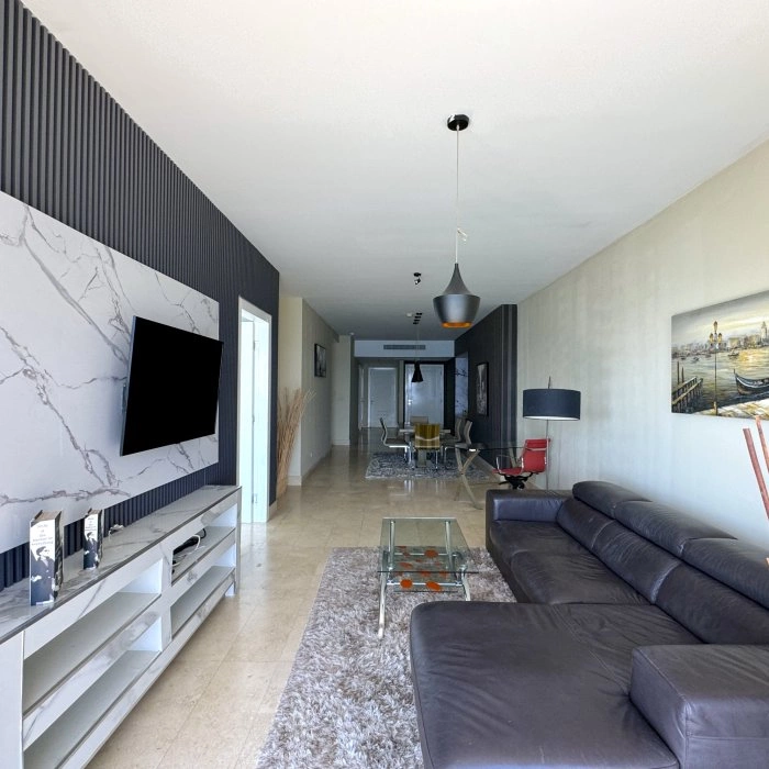 Yoo Panama model A apartment for rent located on Avenida Balboa