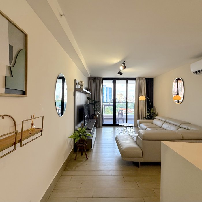 Modern One-Level Apartment of 87 m² with 2 Bedrooms and Exclusive Amenities
